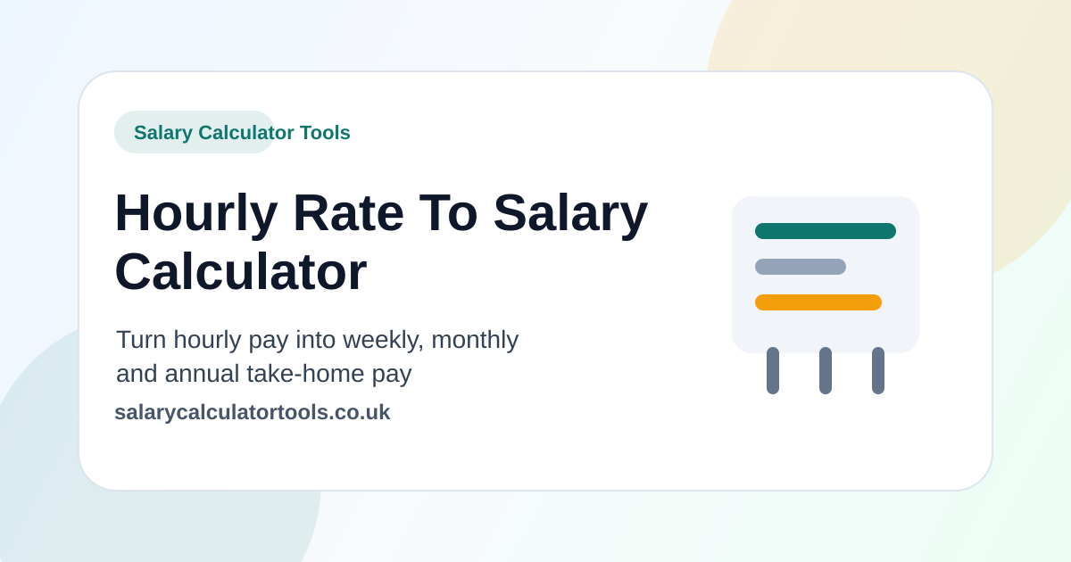 UK Hourly Rate to Salary Calculator 2026/27 (After Tax) | Salary ...